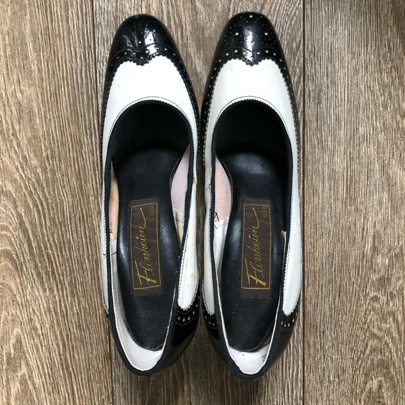 Florsheim | Shoes | Vintage Spectator Wingtip Pumps | Poshmark
